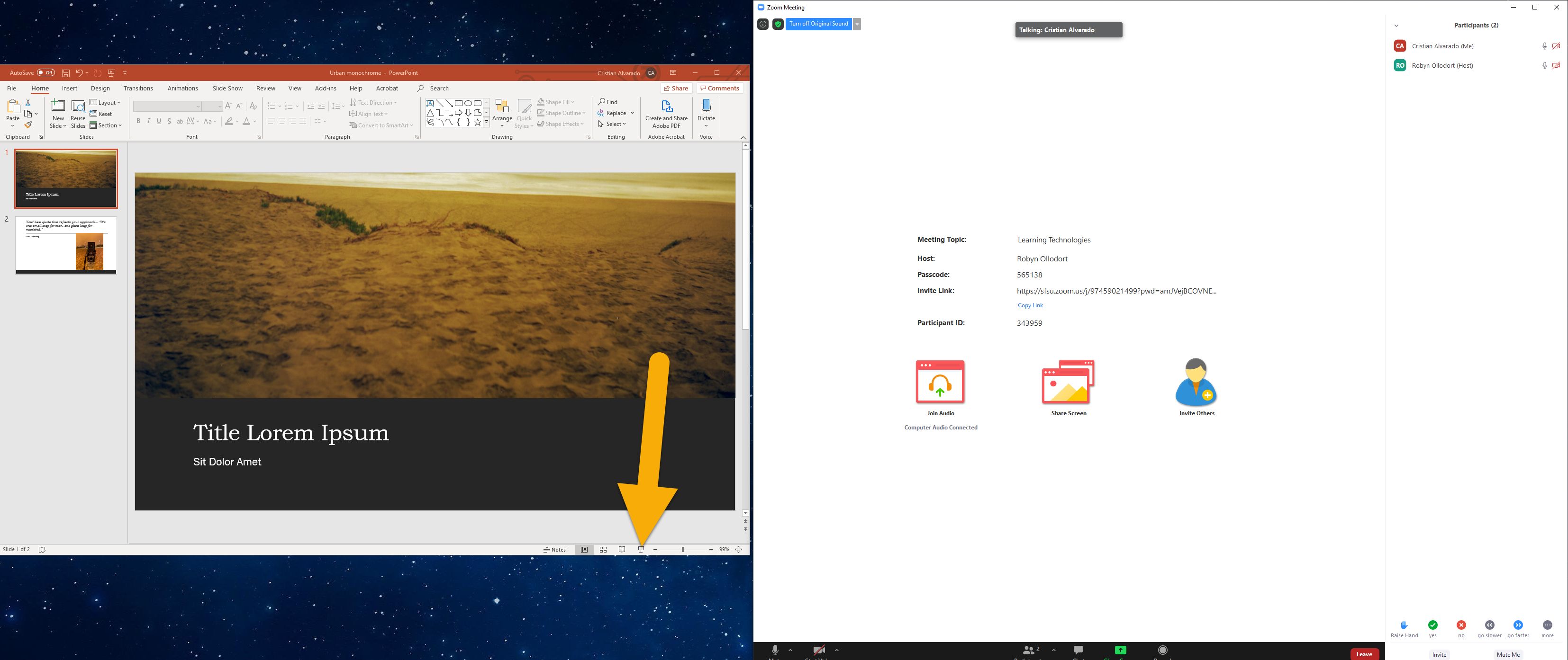 Sharing Your Screen In Zoom Academic Technology Help Center